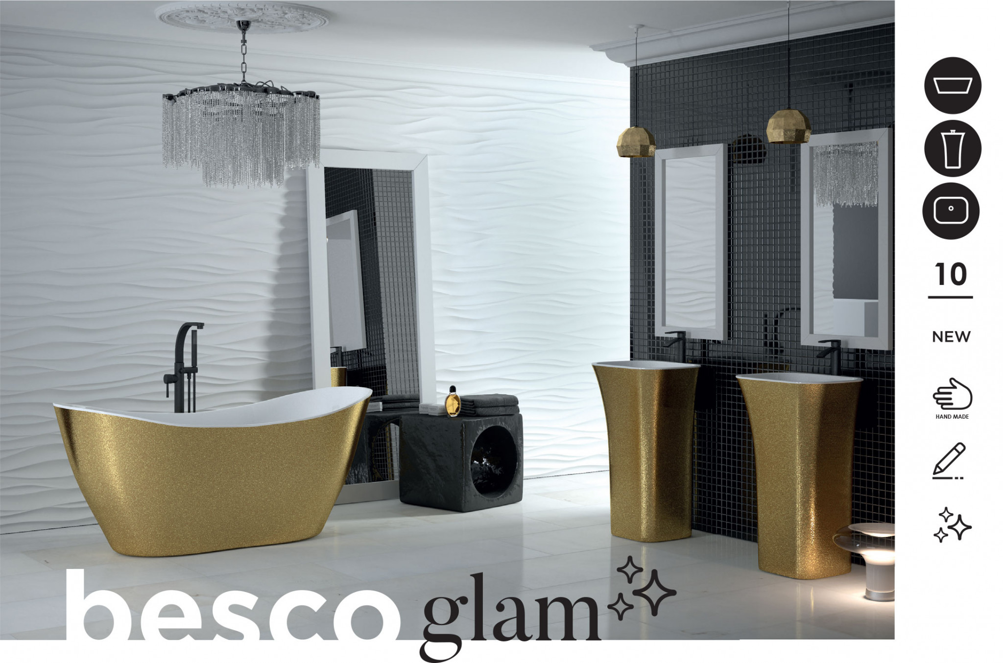 BESCO GLAM - Extra fürdőszoba